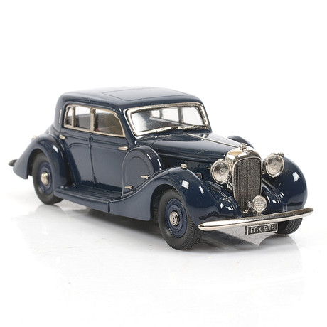 MODEL CAR, metal, Lagonda V12 Long Saloon, 1939, Lansdowne, 1:43 scale ...