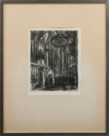 HERMAN TALVIK. Etching and lithography, signed. Art - Engravings ...