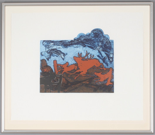 ERNST BILLGREN. Komposition, etsning, signerad och numrerad 9/110 ...