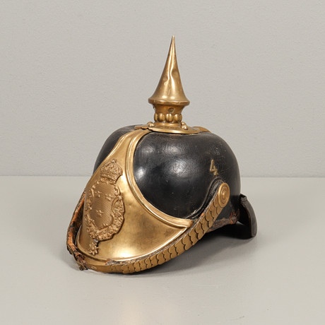 KASK, m/1886, for men on the dragoons. Weapons & Militaria - Armour ...