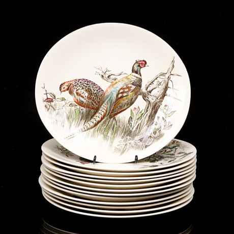 A set of 13 Johnson Brothers plates, England. Ceramics & Porcelain ...