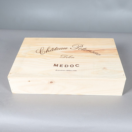 CHATEAU POTENSAC DELON MEDOC 2018 - CASED. Wine, Port & Spirits - Auctionet