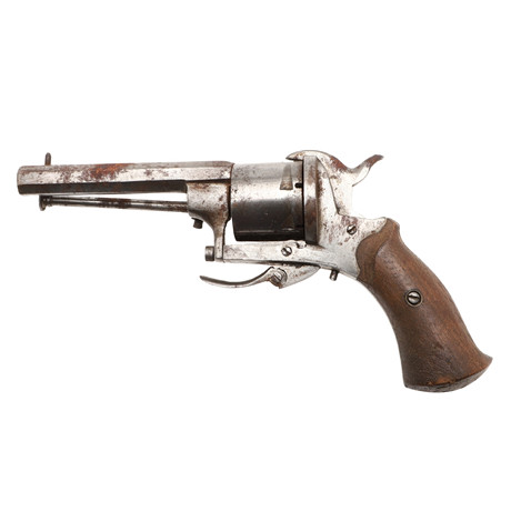 A LATE 19TH CENTURY SIX SHOT RIM FIRE REVOLVER. Weapons & Militaria ...