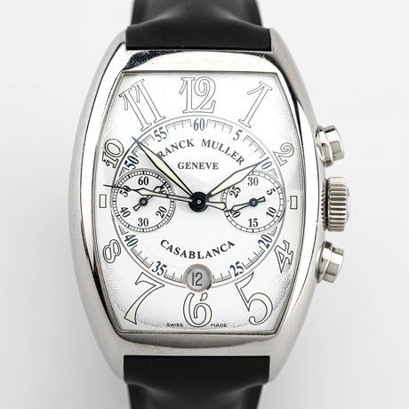 FRANK MULLER Geneve, Casablanca, wristwatch, steel, automatic ...