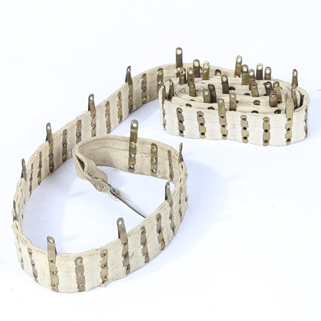 VICKERS MACHINE GUN .303 AMMUNITION BELT. Weapons & Militaria - Other ...