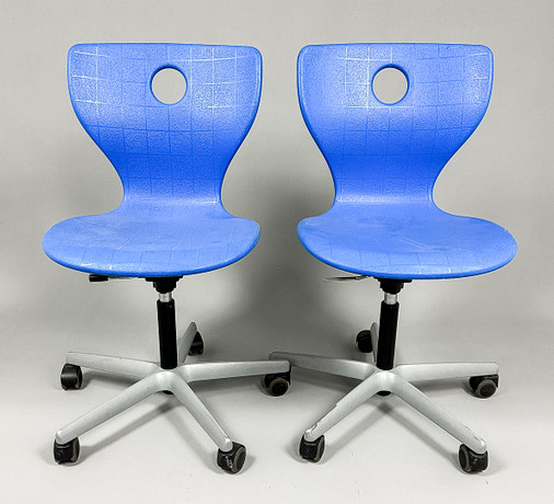 VERNER PANTON. A pair of “Pantomeve-Lupo” desk chairs, later 20th ...