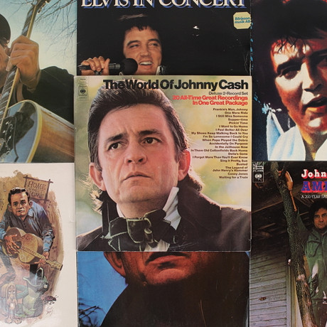 VINYL RECORDS, 7 pcs. Some are double albums, including Bob Dylan and ...