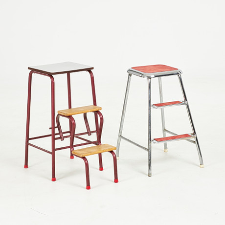 STEPPING PALLETS, 2 pcs, blue Awab, metal, wood and laminate. Furniture ...