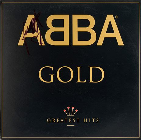 ABBA, ANNI-FRID “FRIDA” LYNGSTAD, “ABBA GOLD - Greatest Hits”, signed ...