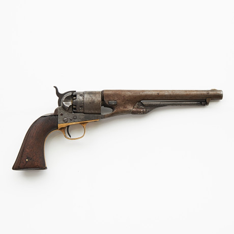 American Colt 1860 Army Slinglock Revolver, no. 23853, manufactured in ...