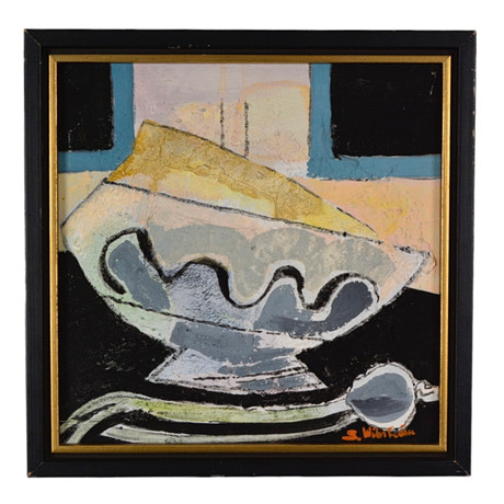 STURE WIKSTRÖM. Oil on panel. Art - Paintings - Auctionet