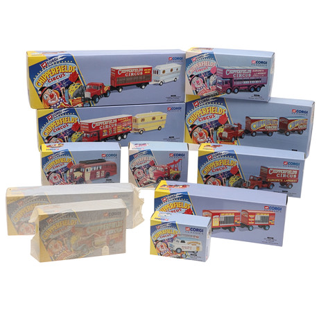 CORGI CLASSICS - CHIPPERFIELDS CIRCUS BOXED MODELS. Toys - Toys - Auctionet