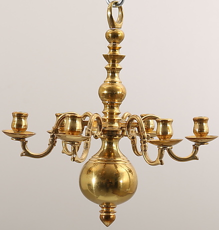 CHANDELIER, brass, V. Fong Grenna. Lighting & Lamps - Ceiling lights ...