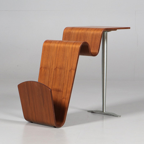 JAHN AAMODT. SIDOBORD/TIDNINGSSTÄLL, "Funco", Conform. Möbler - Bord - Auctionet