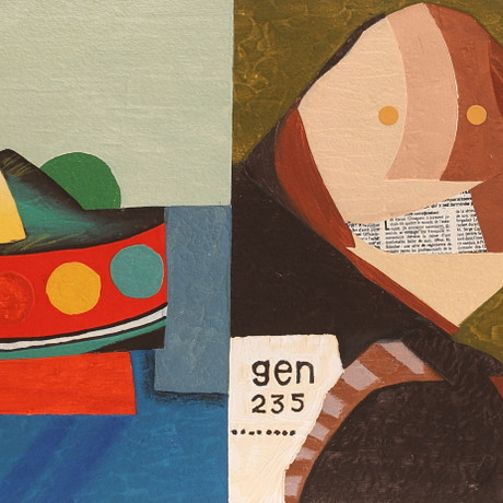 MAX PAPART. Mapp "Candide", med 10 stycken carborundumetsningar ...