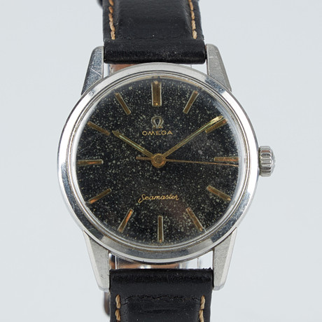 OMEGA, Seamaster, wristwatch, 35 mm, steel, manual winding, plastic ...