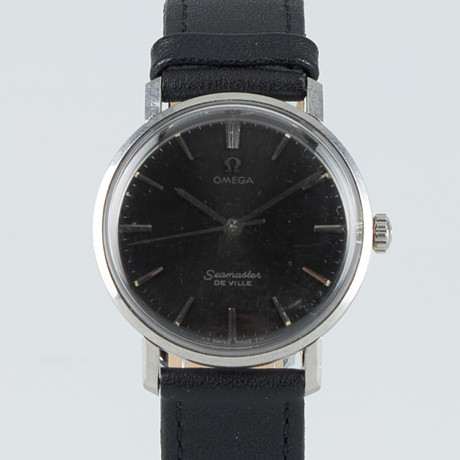 OMEGA, Seamaster de Ville, wristwatch, 34 mm, steel, manual, plastic ...