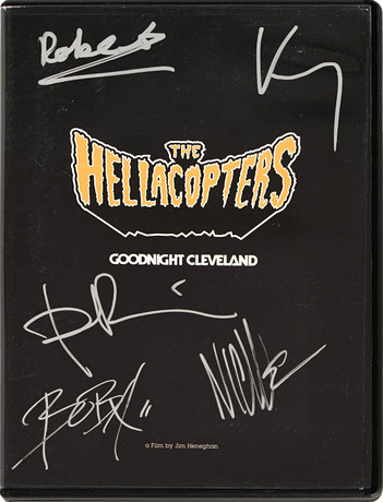 CD-LEVYT, NIMIKIRJOITUKSET, Hellacopters ”Goodnight Cleveland” ym. Muut ...