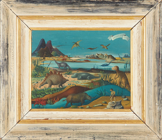 GEORGES SPIRO (FRANKRIKE, 1909-1994). “L'origine de la Peur”, motif of ...