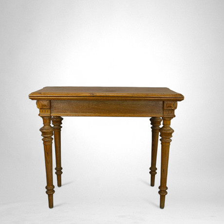 A Neo-Renaissance oak gaming table, 18th/20th century. Furniture ...