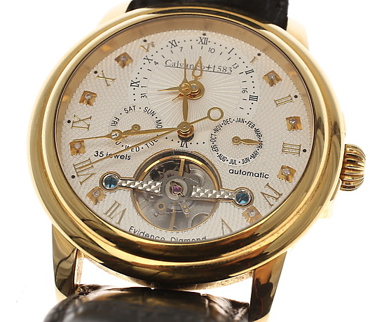 Wrist watch, automatic, Calvaneo 1583. Clocks & Watches - Wristwatches ...