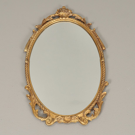 WALL MIRROR metal frame. Mirrors - Auctionet