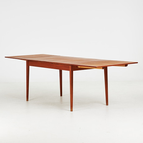 NILS JONSSON, a teak veneer dining table, with flaps, “Bjärni”, Bra ...