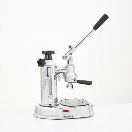 LA PAVONI, “Europiccola”, espresso machine, stainless steel, details in ...