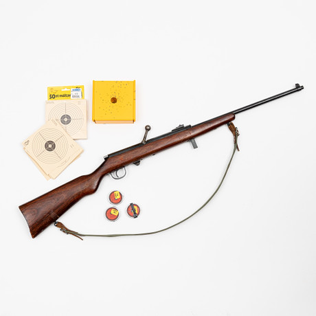 AIR RIFLE, Haenel, Sport model 49 with accessories. Weapons & Militaria ...