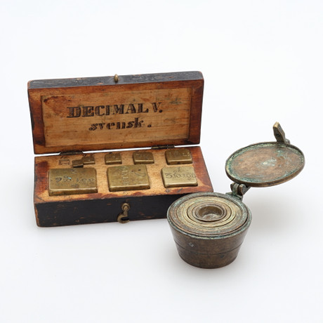 A set of two 19th century measuring sets. Miscellaneous - Miscellaneous ...