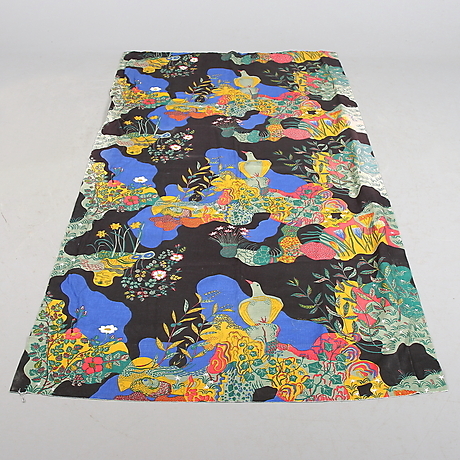 DRAPERI / GARDIN, lin, "Anakreon", Josef Frank, Firma Svenskt Tenn ...