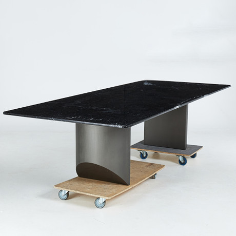 DINING TABLE. “Wedge Dining Table, for Minotti, designed by nendo ...