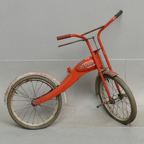 BARNCYKEL, metall, Crescent "Bambino" , 1900-talets mitt. Fordon, Båtar ...