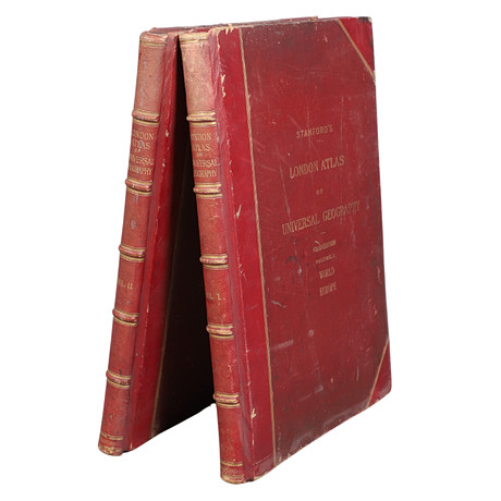 EDWARD STANFORD. Stanford's London Atlas of Universal Geography, Folio ...