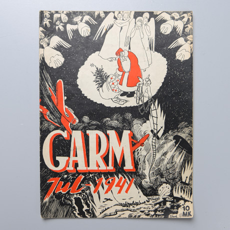TOVE JANSSON. The journal GARM. Nos. 9-10, 1941. Cover and drawings by ...