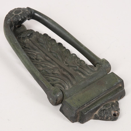 A gate flap, patinated brass, 20th century. Silver & Metals - Pewter ...