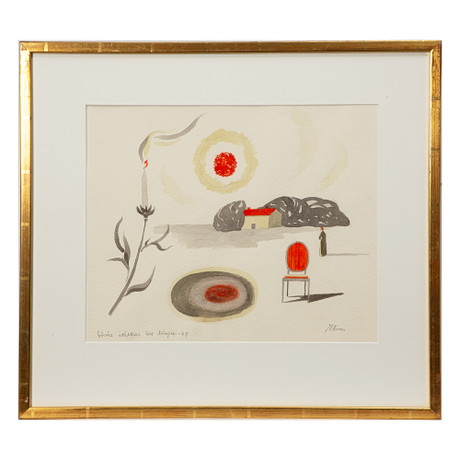 STELLAN MÖRNER. watercolor, signed. Art - Paintings - Auctionet