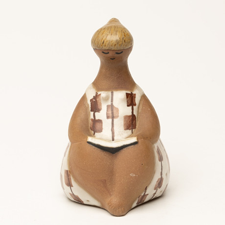 LISA LARSON. “Charlotta”, stoneware, from the series ABC girls, stamp ...