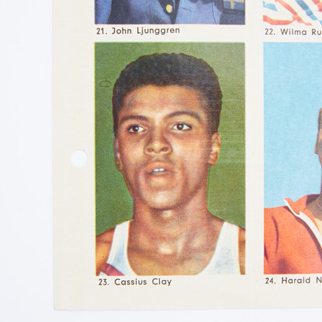CASSIUS CLAY, picture no. 23, STARS OF SPORT IN PICTURE, 1960, HOME ...