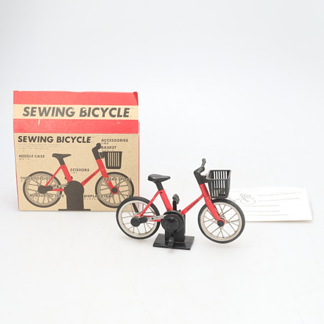 BICYCLE MODEL, "Sewing bicycle" original carton. Toys - Toys - Auctionet