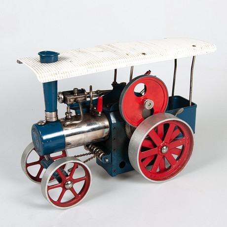 A Wilesco Tractor steam locomotive, circa mid 20th century. Toys - Toys ...