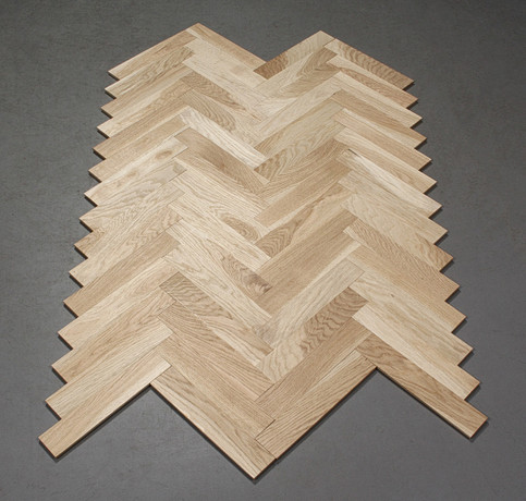 PARQUET, untreated oak wood, total 151,20 m. Miscellaneous ...