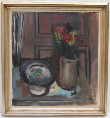 MAJ ARNELL. Oil on canvas, signed. Art - Paintings - Auctionet