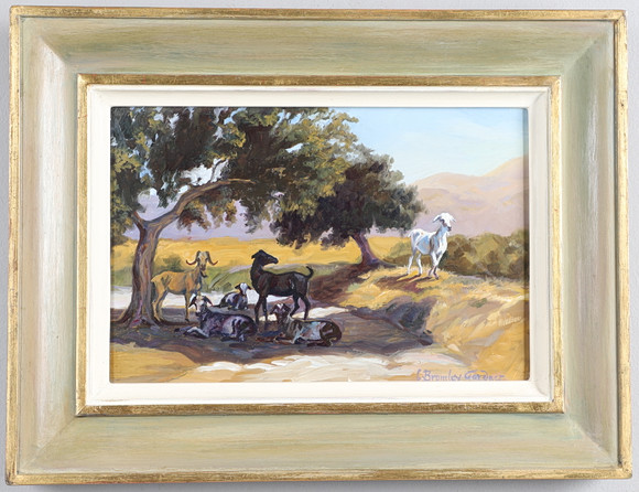 CAROLINE BROMLEY GARDNER (CONTEMPORARY). MIDDAY SIESTA, ANDALUCIA. Art ...