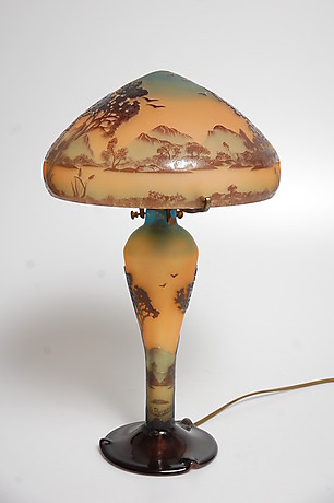 TABLE LAMP, after La Rochere, 20th century. Lighting & Lamps - Table ...