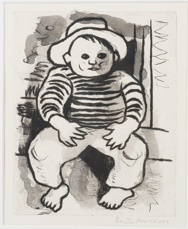 BERTA HANSSON. 1910—1994. Radierung, signiert. Kunst & Gemälde ...