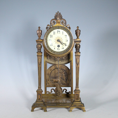 Fireplace clock/Art Nouveau table clock. Clocks & Watches - Mantel ...
