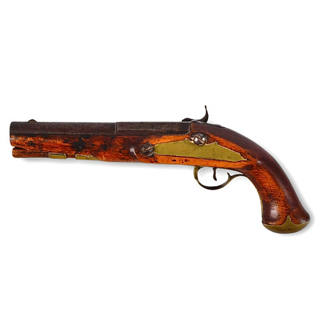 SLAG LOCK PISTOL, 19th century. Weapons & Militaria - Guns & Rifles ...