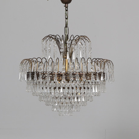 An empire-style ceiling chandelier, 20th century. Lighting & Lamps ...