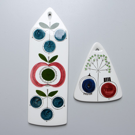 RÖRSTRAND. Skärbrädor, 2 st, varav ena "Picknick", Marianne Westman ...